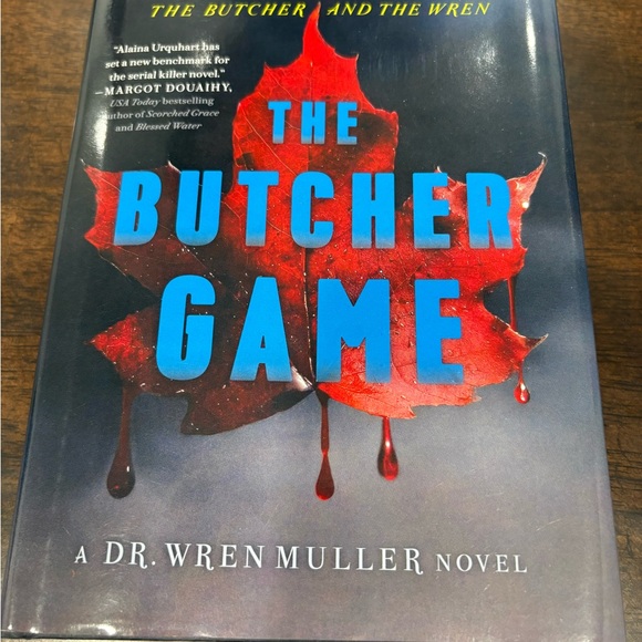 Games | The Butcher Game By Dr Wren Muller Black And Red Book Cover ...
